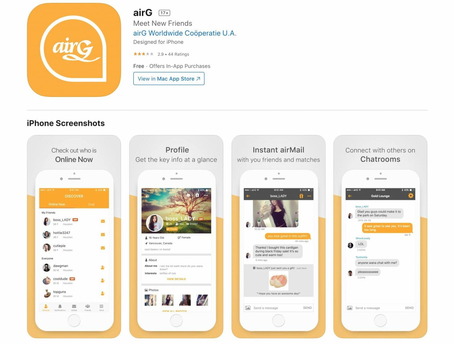 AirG Review: All-Covering Mobile Social Network Guide